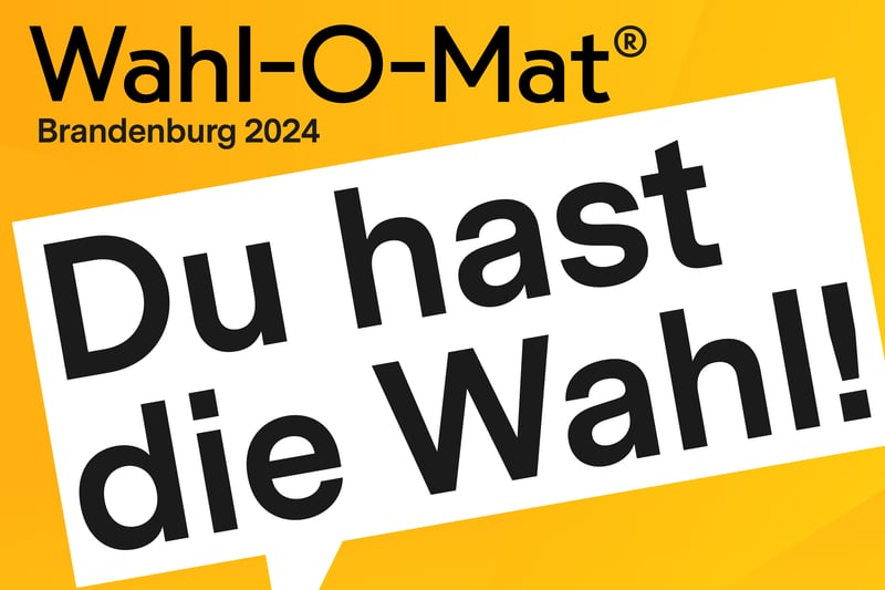 Wahl-O-Mat zur Brandenburg-Wahl 2024: Welche Partei passt zu Ihnen?