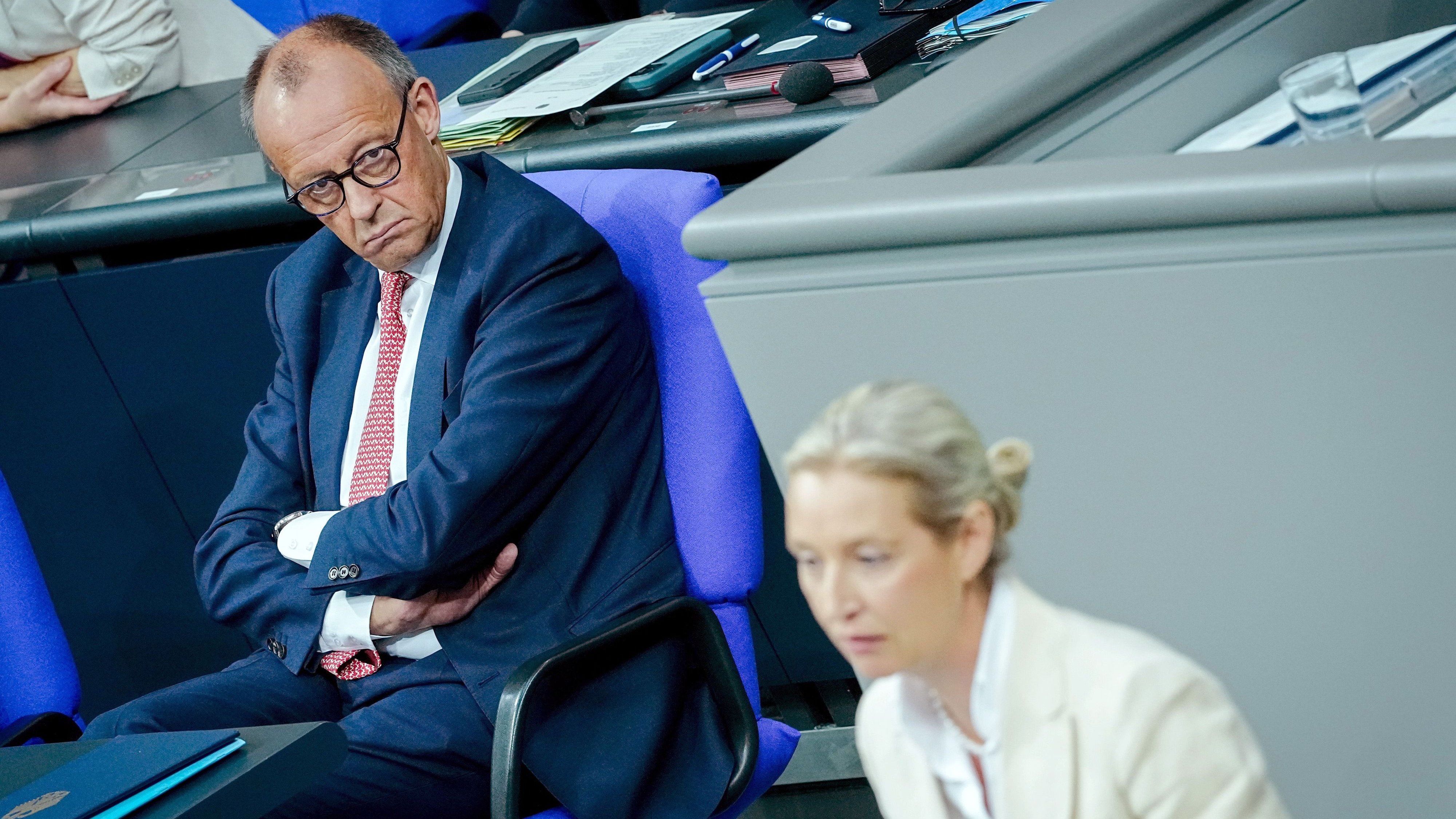 Kommentar: Merz ist in seiner Abgrenzung zur AfD widersprüchlich