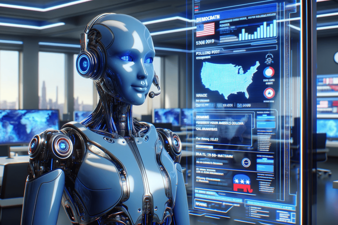 Künstliche Intelligenz: Wie KI-Bots in den USA in den Wahlkampf eingreifen