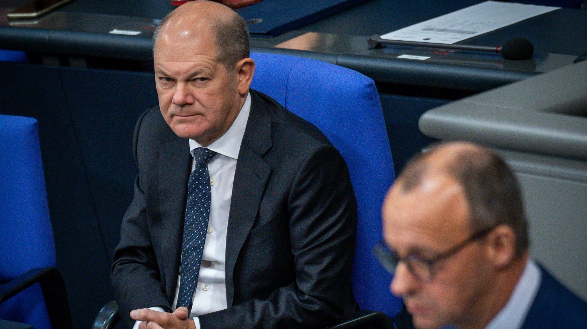 Merz nach Gespräch mit Scholz: Normales Verhältnis wieder hergestellt