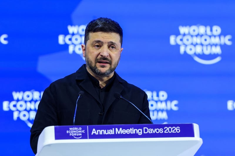 WEF: Selenskyj kritisiert Europäer – und kündigt Gespräche in den ...