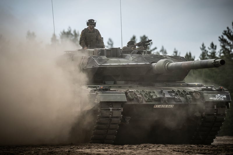 So viele Leopard-2-Panzer haben die europäischen Nato-Staaten