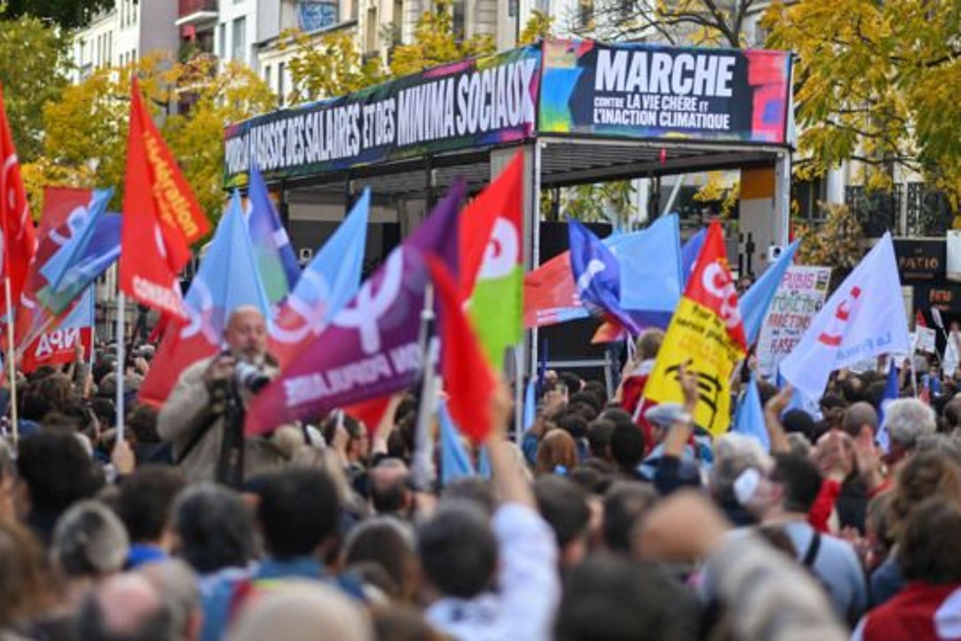Tausende Teilnehmer bei Protest gegen Inflation in Paris