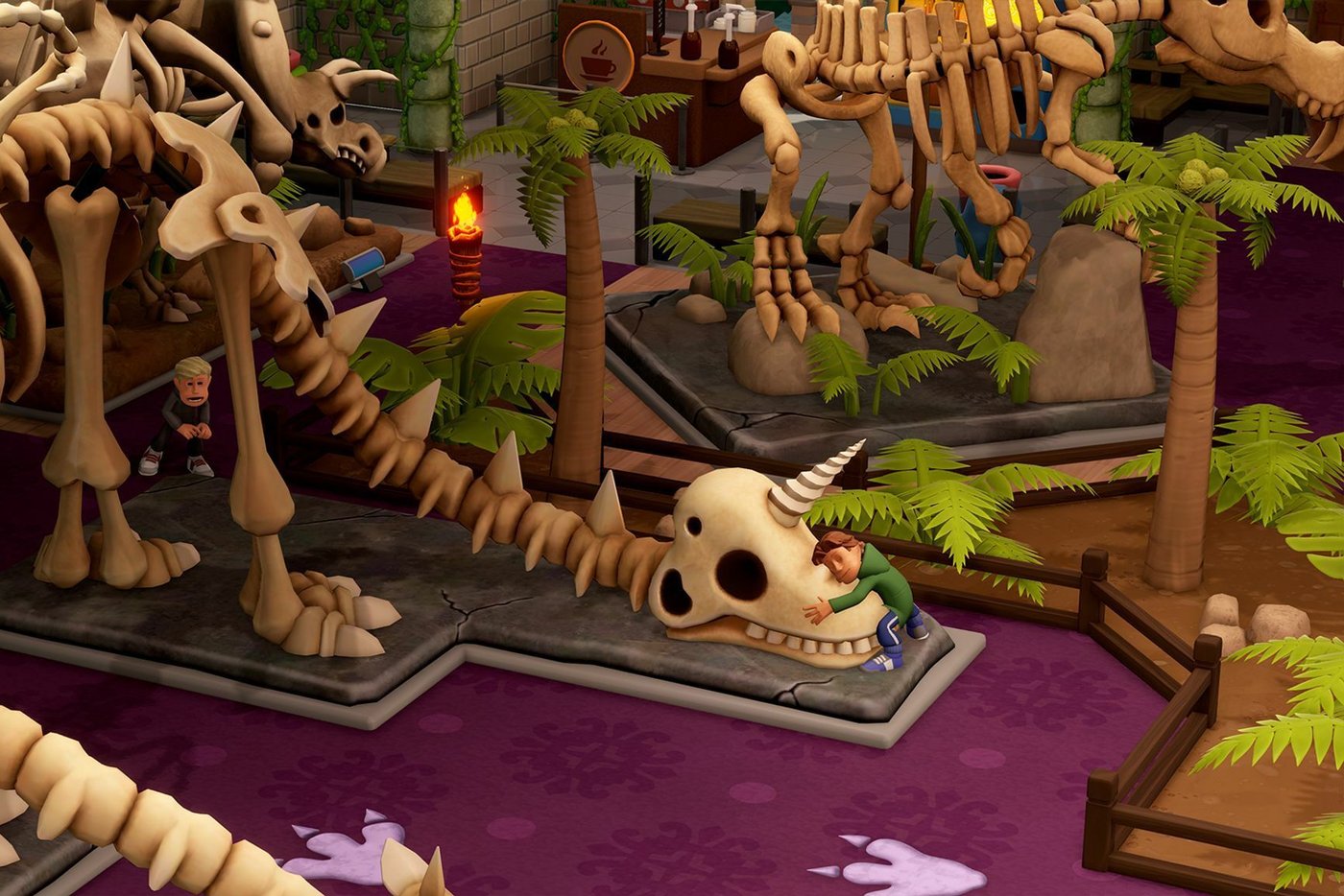 Spiel der Woche: „Two Point Museum“: Dinos, Glibber-Horror und ...