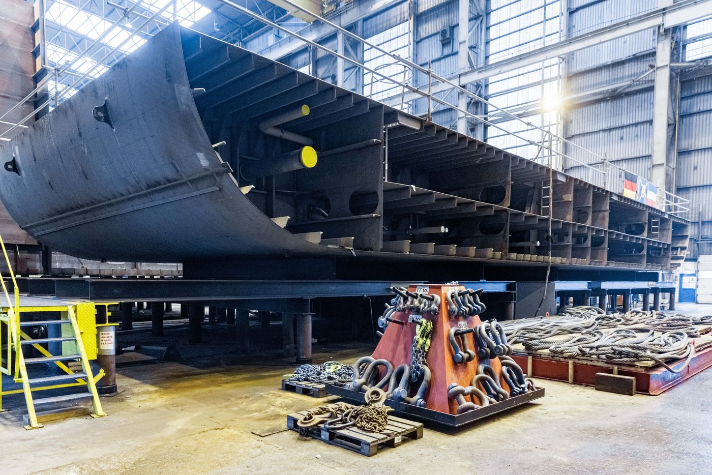 Schiffbau: Beschäftigung im deutschen Schiffbau steigt laut IG Metall etwas